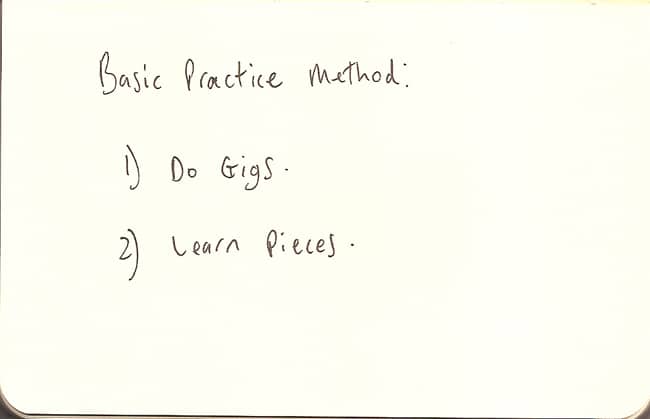 Basic Practice Method - ElectricCampfire.com - Creative Jazz Guitar Lessons