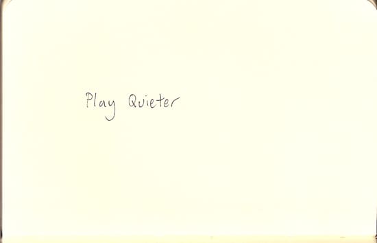 Play Quieter - ElectricCampfire.com - Creative Jazz Guitar Lessons